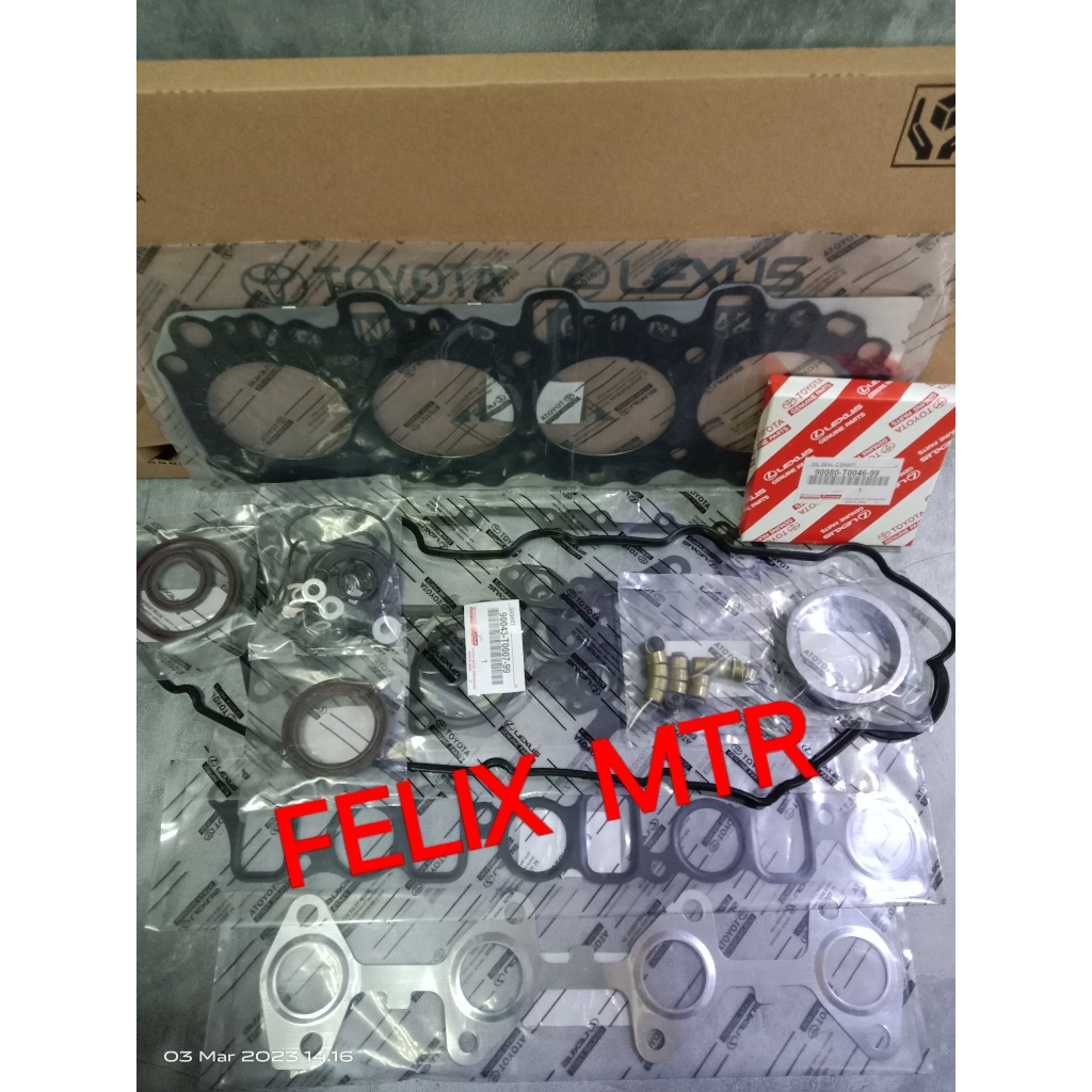 Jual PAKING FULL SET PAKING DEKSEL SET TOYOTA INNOVA DIESEL / HILUX 2.500CC 2KD | Shopee Indonesia