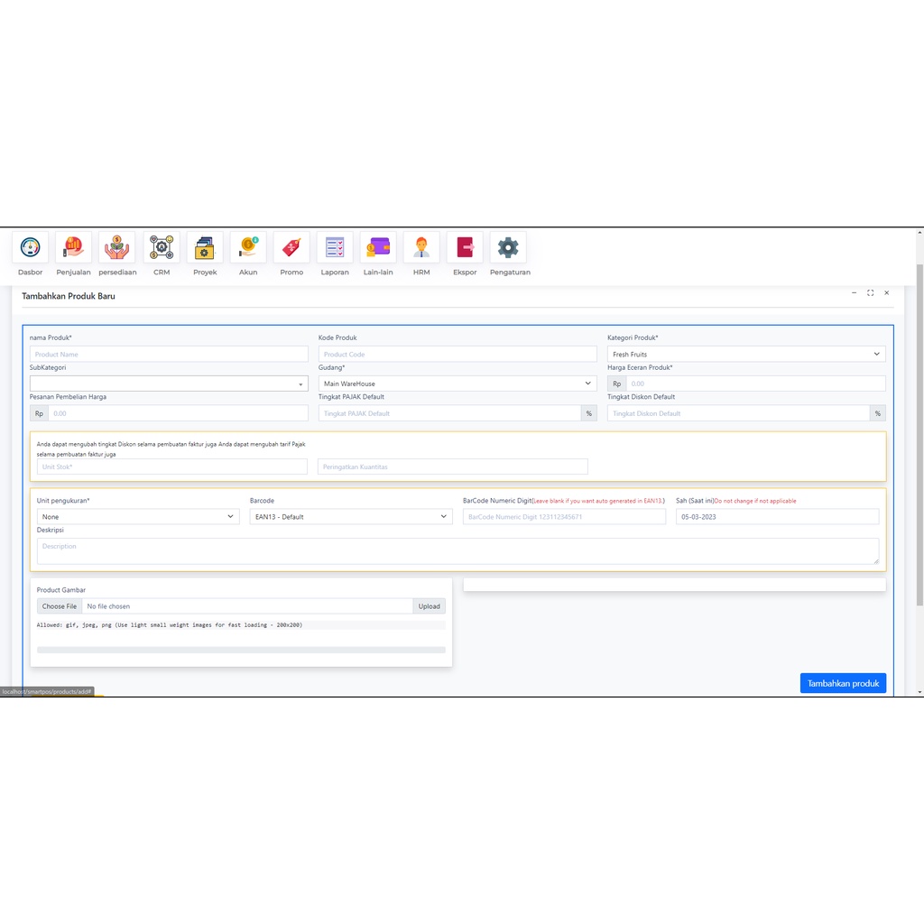 Jual Aplikasi Kasir Penjualan POS Point of Sale Berbasis Code Igniter Full App | Shopee Indonesia