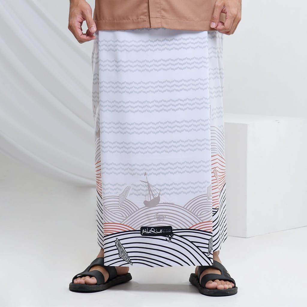 Jual Sarung Rabbani Palestina Intipa 1 Putih Abu dan Intipa 1 Hitam Abu ...