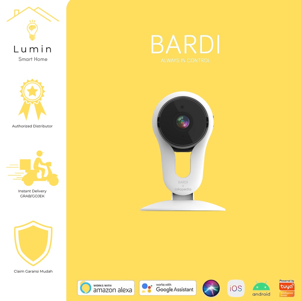 Jual BARDI Smart Indoor Static IP Camera | Shopee Indonesia