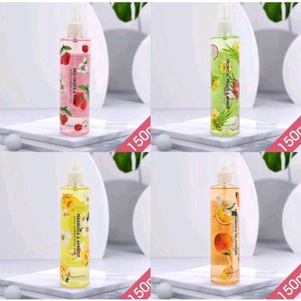 Jual Parfum Miniso EDEN GARDEN BODY MIST SPRAY 150ML | Shopee Indonesia