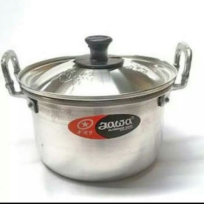 Jual Panci jawa panci alumunium tebal ukuran 18cm, panci kukus rebus ...