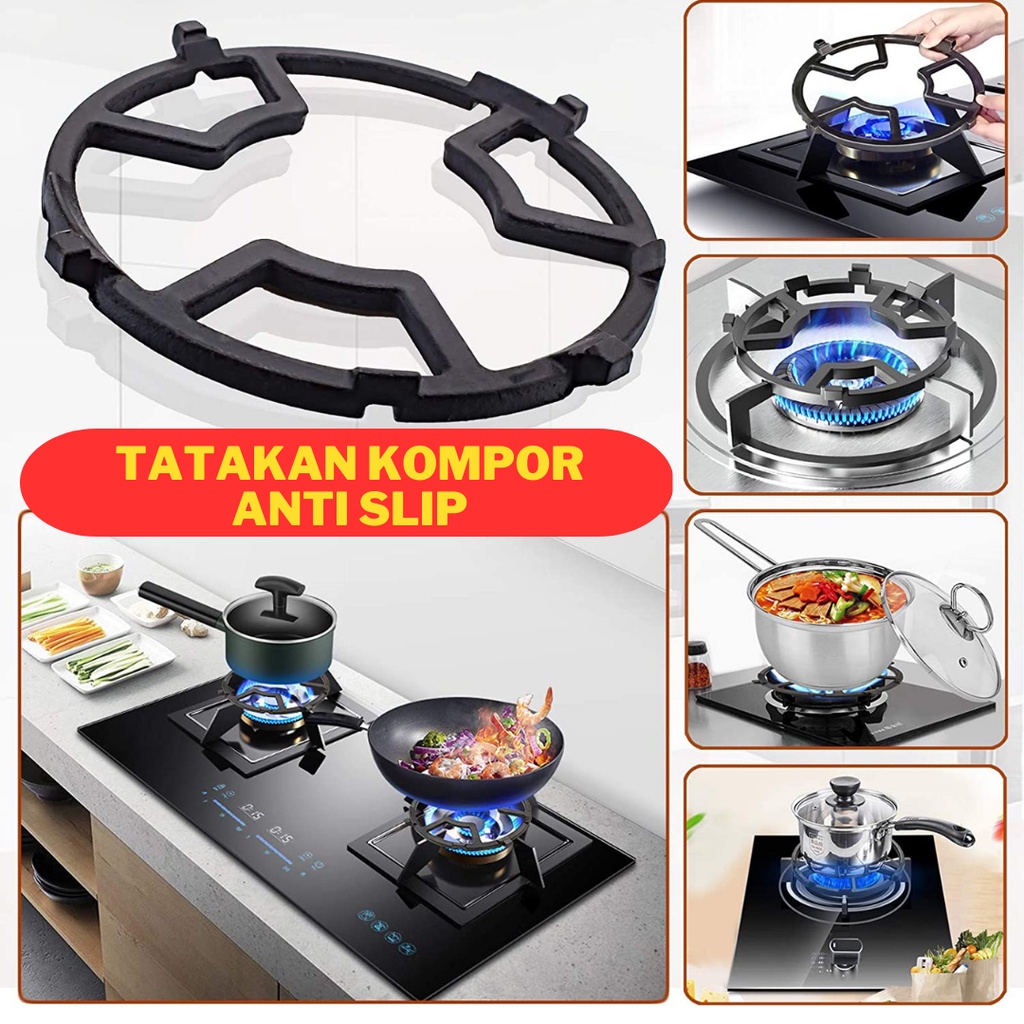 Jual ANTI SLIP Tatakan Dudukan Besi Tungku Kompor Gas Universal Semua ...