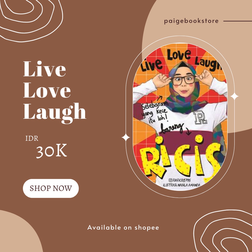 Jual Buku Live Love Laugh Ria Ricis | Shopee Indonesia