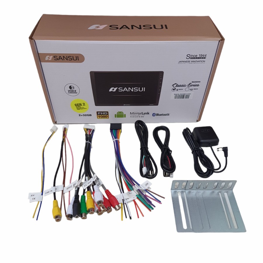 Jual Head unit android 9 inch sansui classic gen 2 sa5200i ram 2+32 ...