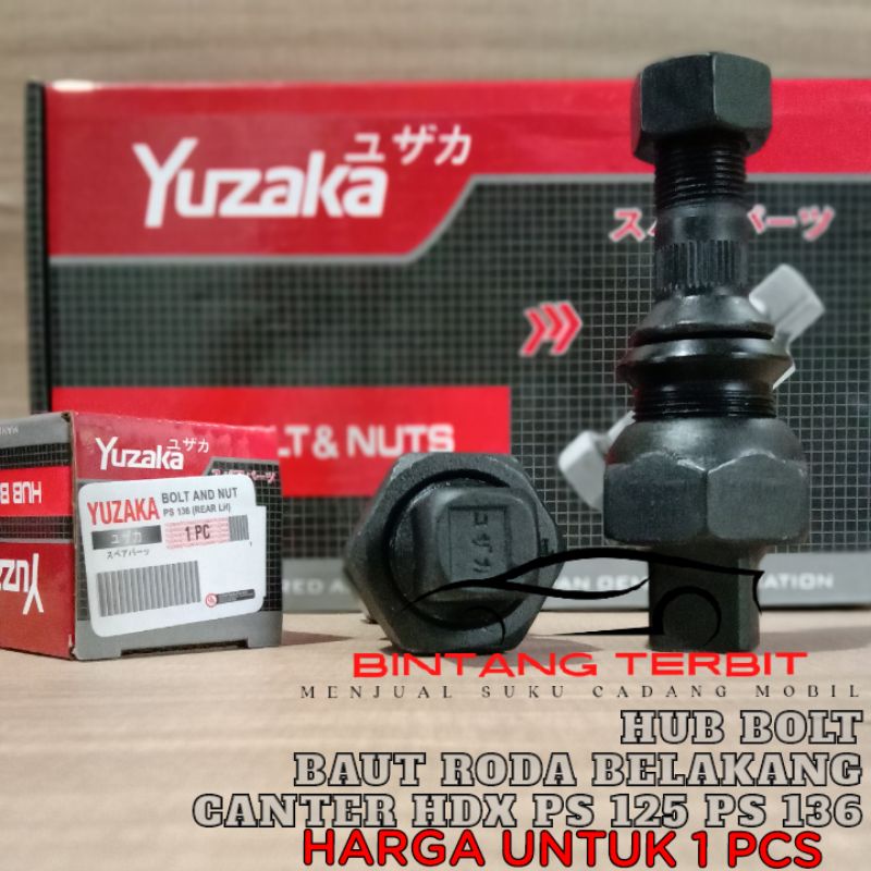 Jual HUB BOLT BAUT RODA BELAKANG CANTER HDX PS136 | Shopee Indonesia