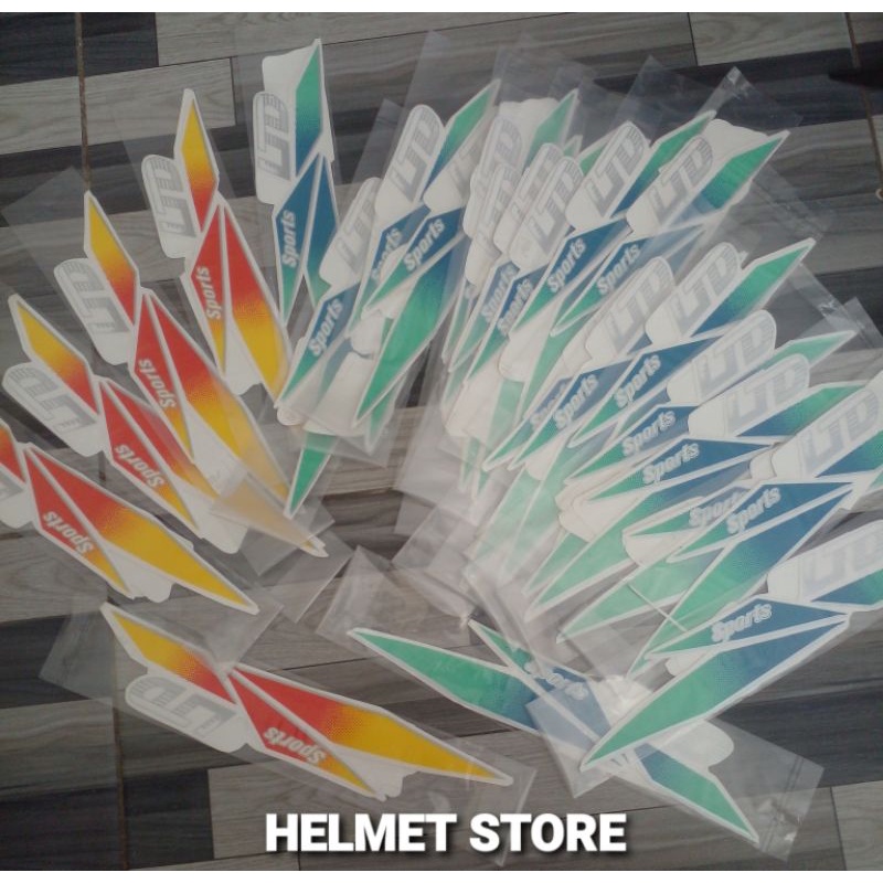 Jual Stiker Helm Ltd Sport | Shopee Indonesia