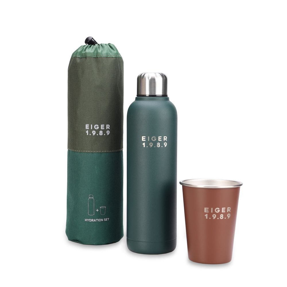 Jual EIGER HYDRATION SET BOTTLE OLIVE | Shopee Indonesia