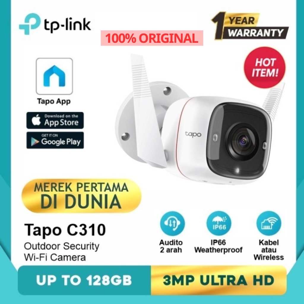 Jual Smart Camera WiFi TP-LINK Tapo C310 Outdoor Security WiFi LAN Home ...