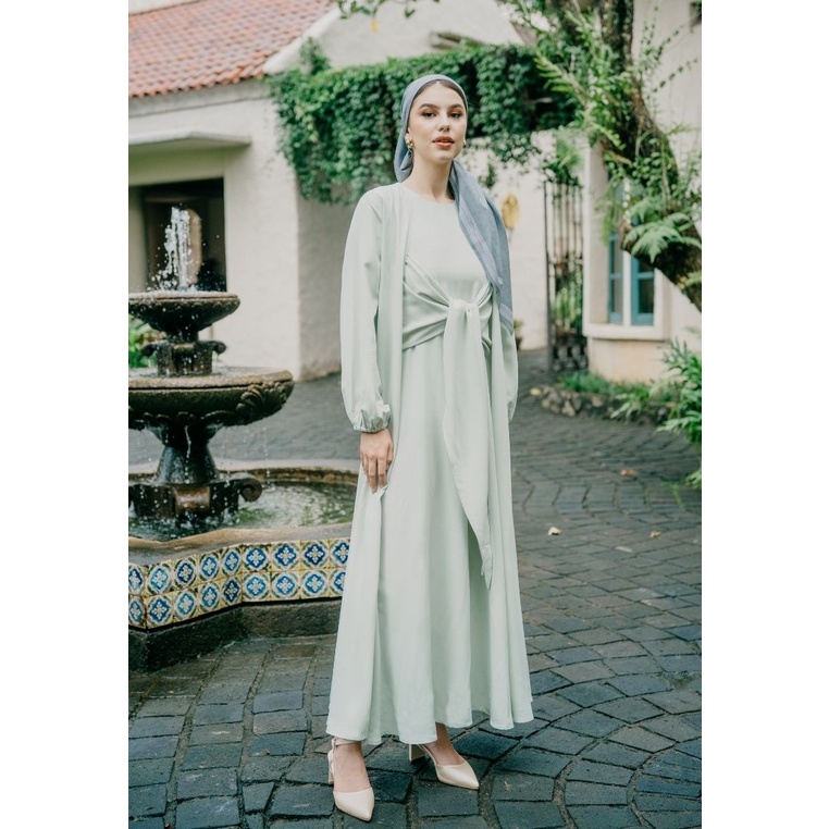 Jual Urban Exchange Gamis Halda Green | Shopee Indonesia