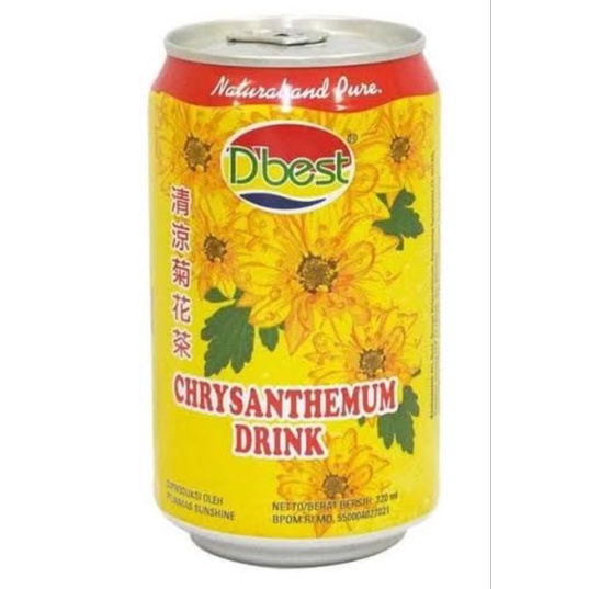 Jual KEMASAN BARU MINUMAN KALENG DBEST TEH BUNGA CRYSANTHEMUM TEH ...