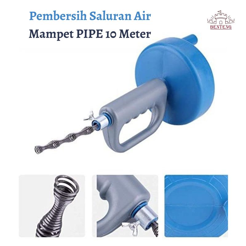 Jual PIPA10 - Alat Pembersih Pipa Mampet Anti Sumbat Drain Pipe Cleaner ...