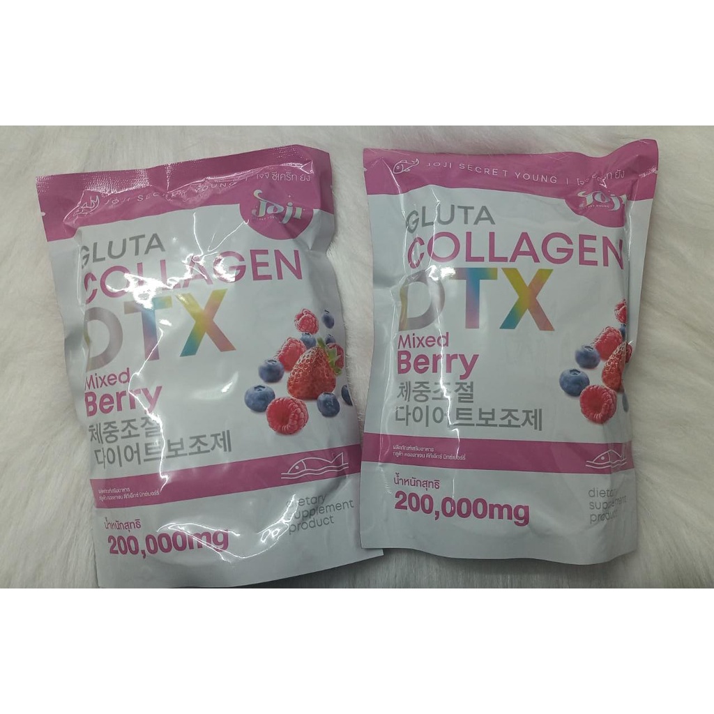 Jual JOJI GLUTA COLLAGEN DTX DETOX ORIGINAL THAILAND | Shopee Indonesia