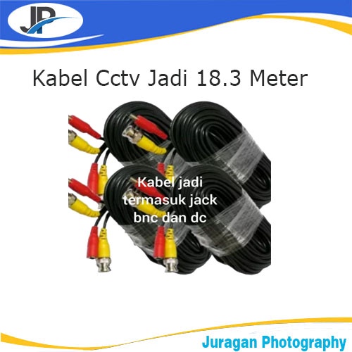 Jual Kabel CCTV sudah jadi Kabel jadi Cctv Real termasuk jack bnc dan ...