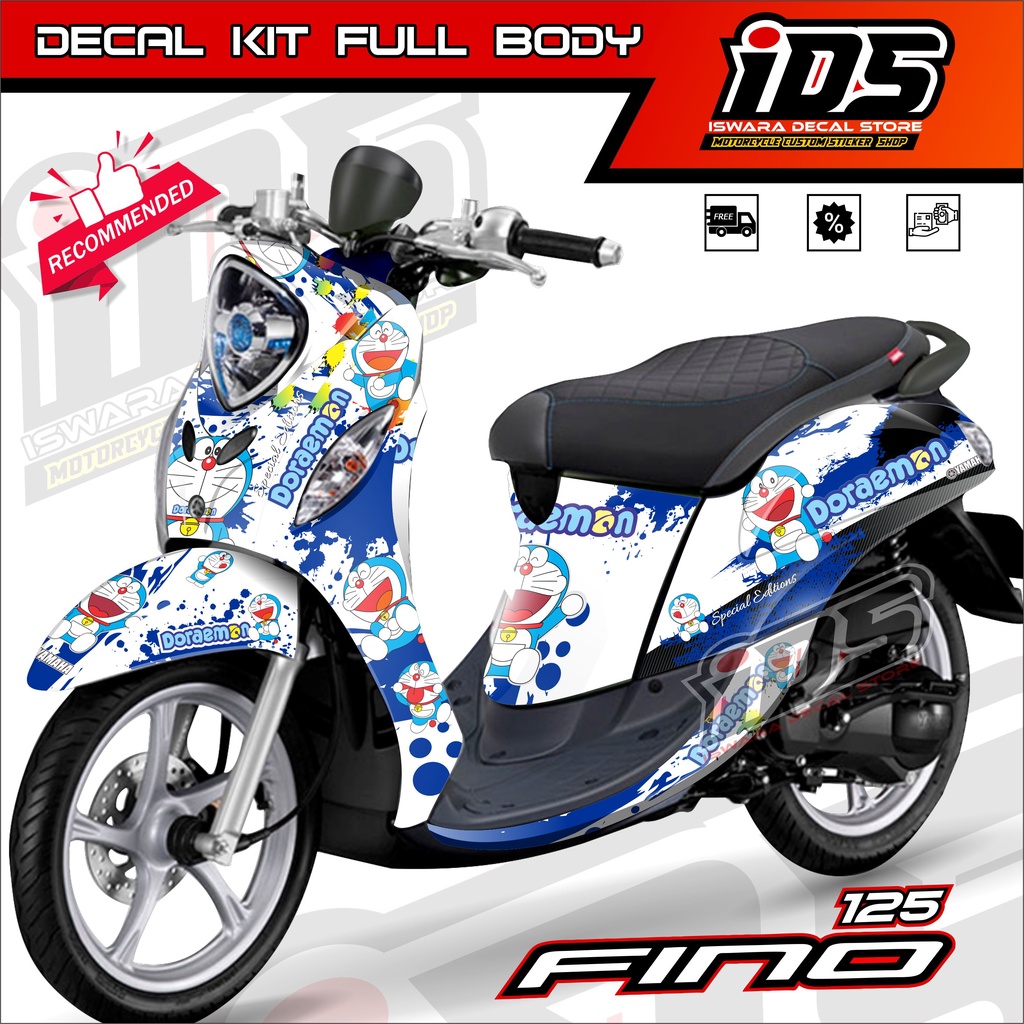Jual Stiker fino 125 full body variasi striping fino 125 decal fino 125 ...