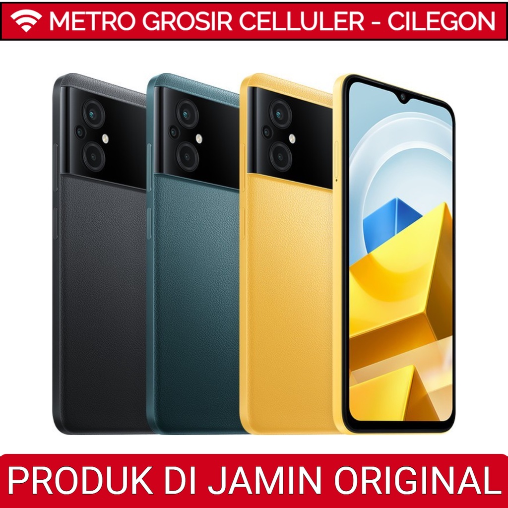 Jual XIAOMI POCO M5 NFC RAM 4 ROM 64 4GB 128GB Original Garansi Resmi ...