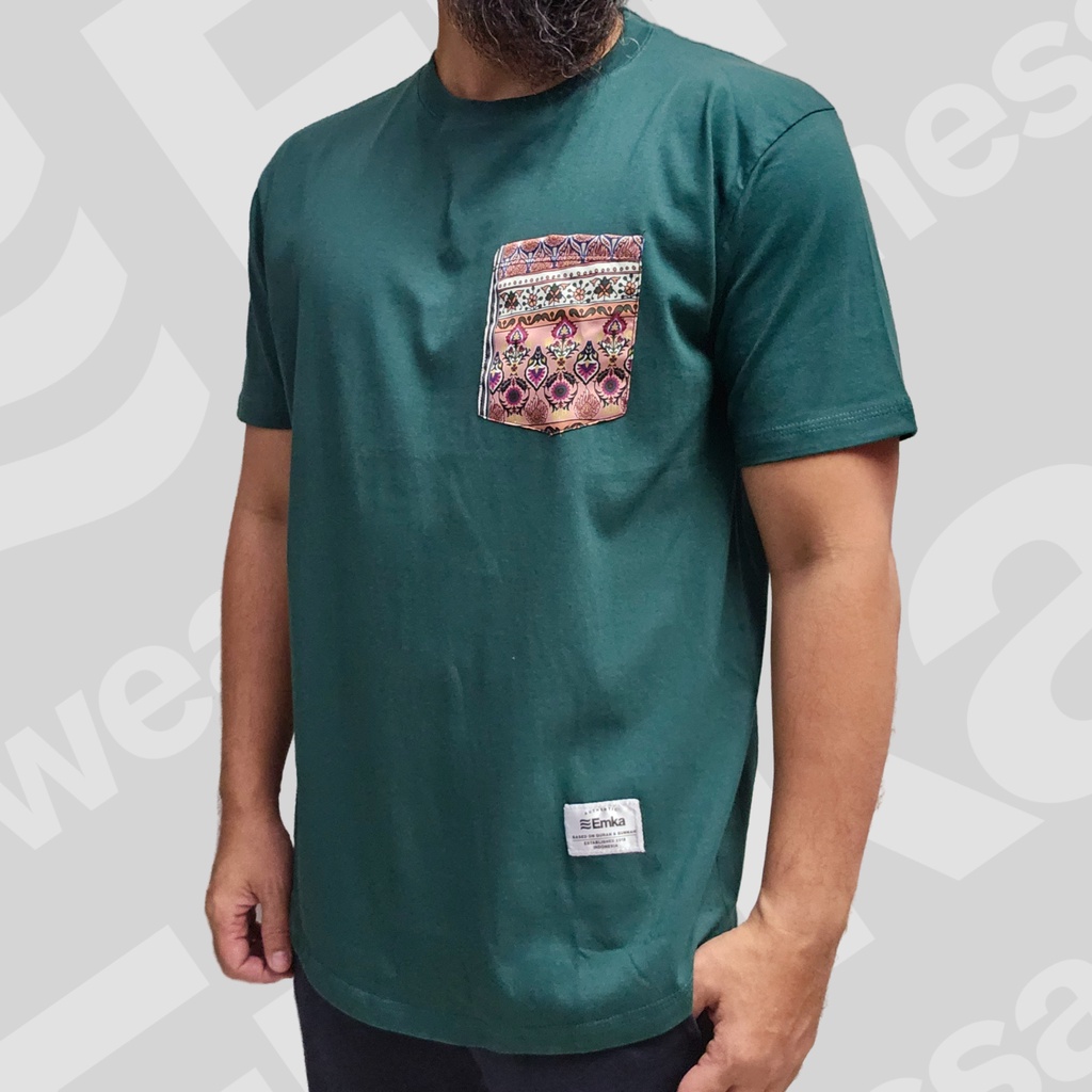 Jual Emka Clothing | T-Shirt | Jayyib Series | Kaos Hijau Navy | Shopee ...