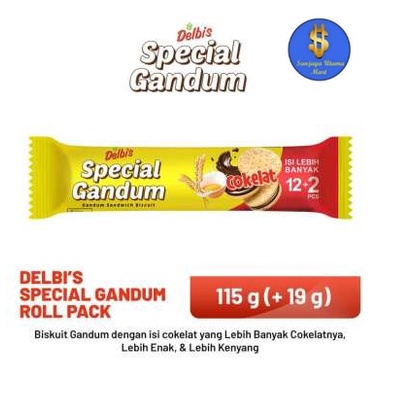 Jual Biskuit Sandwich Gandum Delbis 115gr-Delbis Special Gandum Biskuit ...