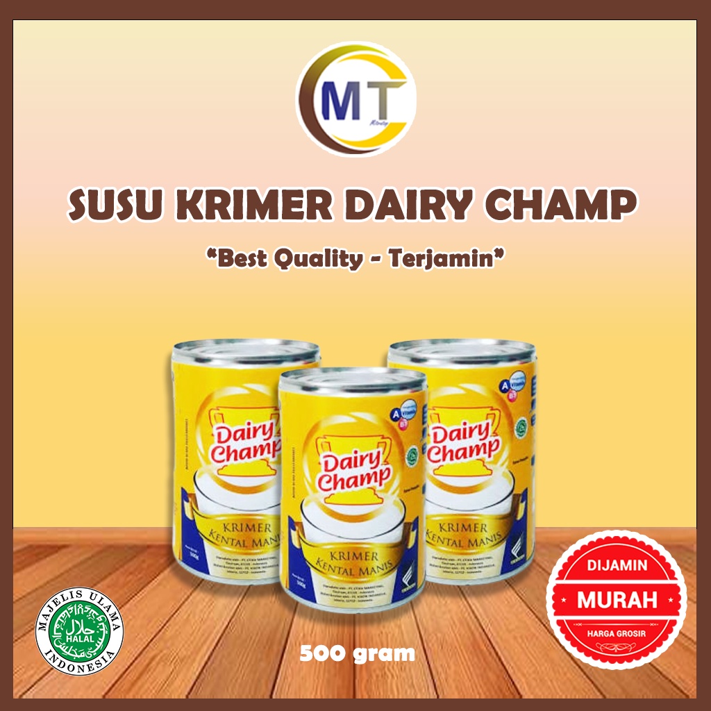 Jual Susu Krimer Dairy Champ 500 gram Susu Kental Manis Krimer Kental ...