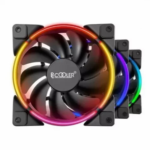 Jual PCCOOLER CORONA 12CM FRGB 3 in 1 Fan Set | Shopee Indonesia