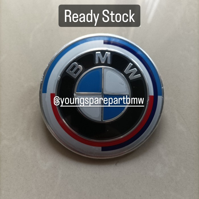Jual Emblem Logo 50 Jahre BMW E46 E90 F30 F20 G20 G30 F44 E39 X5 X1 X3 ...