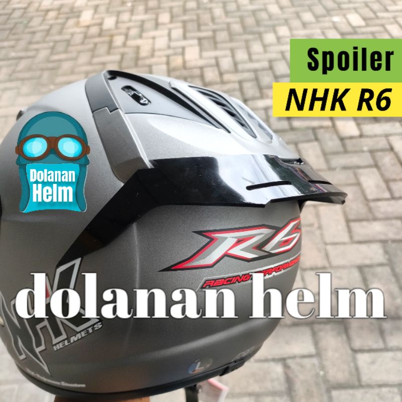 Jual Spoiler Helm NHK R6 2D Akrilik | Shopee Indonesia