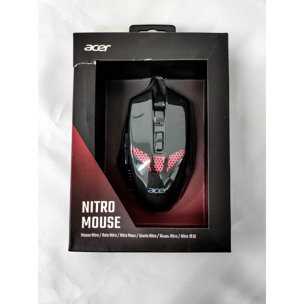 Jual ACER MOUSE GAMING NITRO MOUSE USB ORIGINAL | Shopee Indonesia