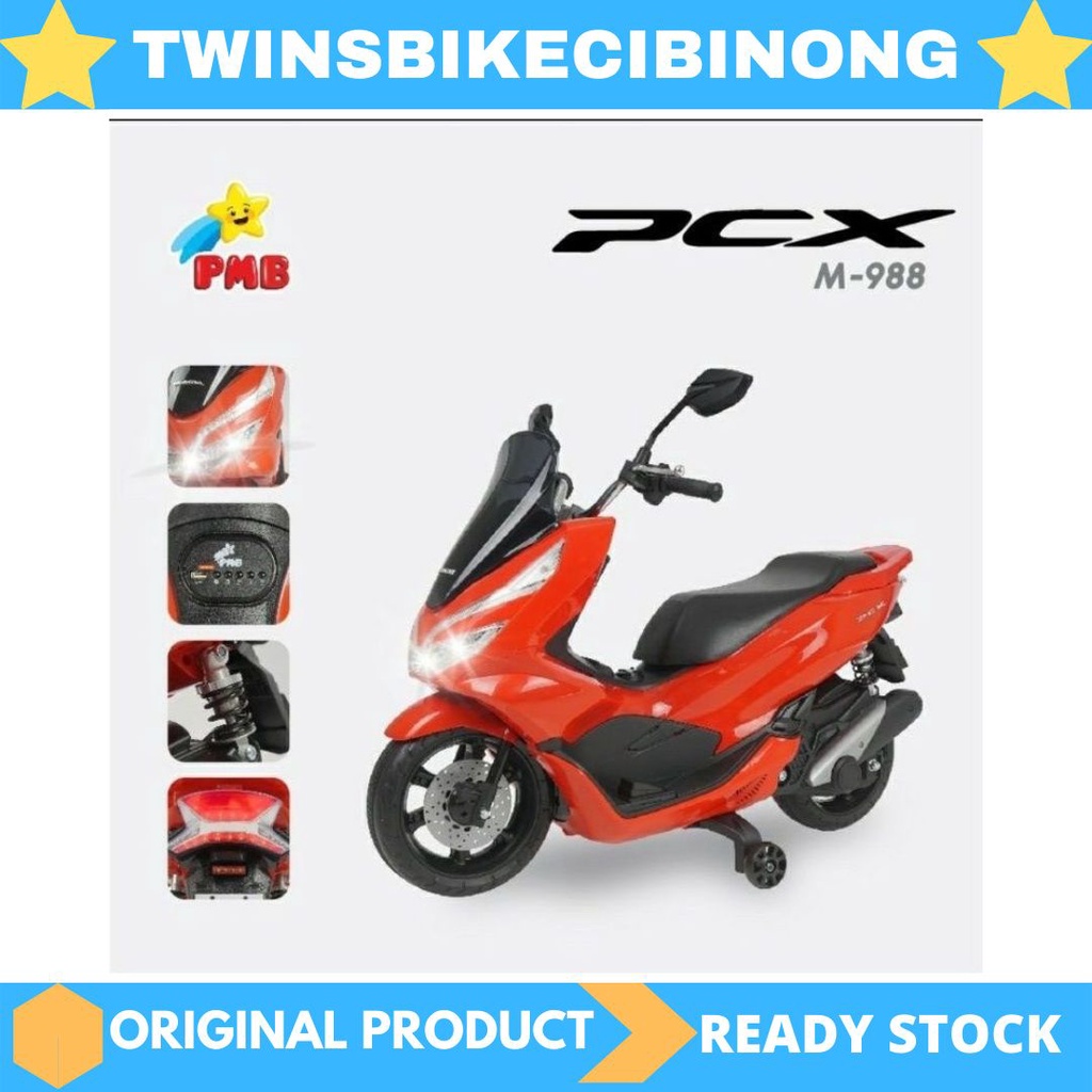 Jual MAINAN ANAK MOTOR AKI PMB M 988 PCX NEW MODEL | Shopee Indonesia