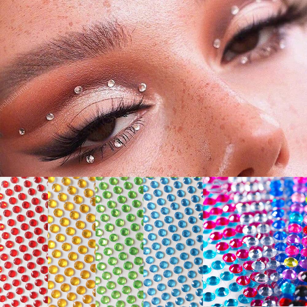 Jual CSP068 – 6mm Manik Kristal Crystal Hiasan Make Up Nail Art Henna ...