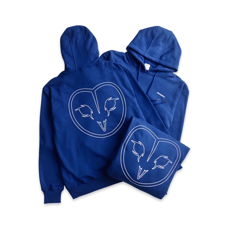 Jual DREAMBIRDS “GRIDD” PULLOVER HOODIE (BLUE) | Shopee Indonesia