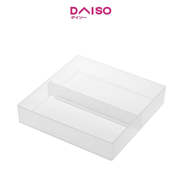 Jual Daiso Organizer Tray -With Partition - 20cm x 20cm x 4cm ...