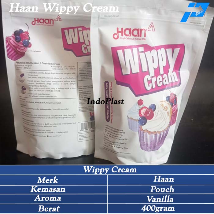 Jual Whipping Cream / Whipped Cream / Wippy Cream 400gram | Shopee ...