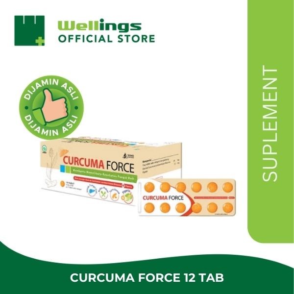 Jual CURCUMA FORCE 12 TAB-STRIP | Shopee Indonesia