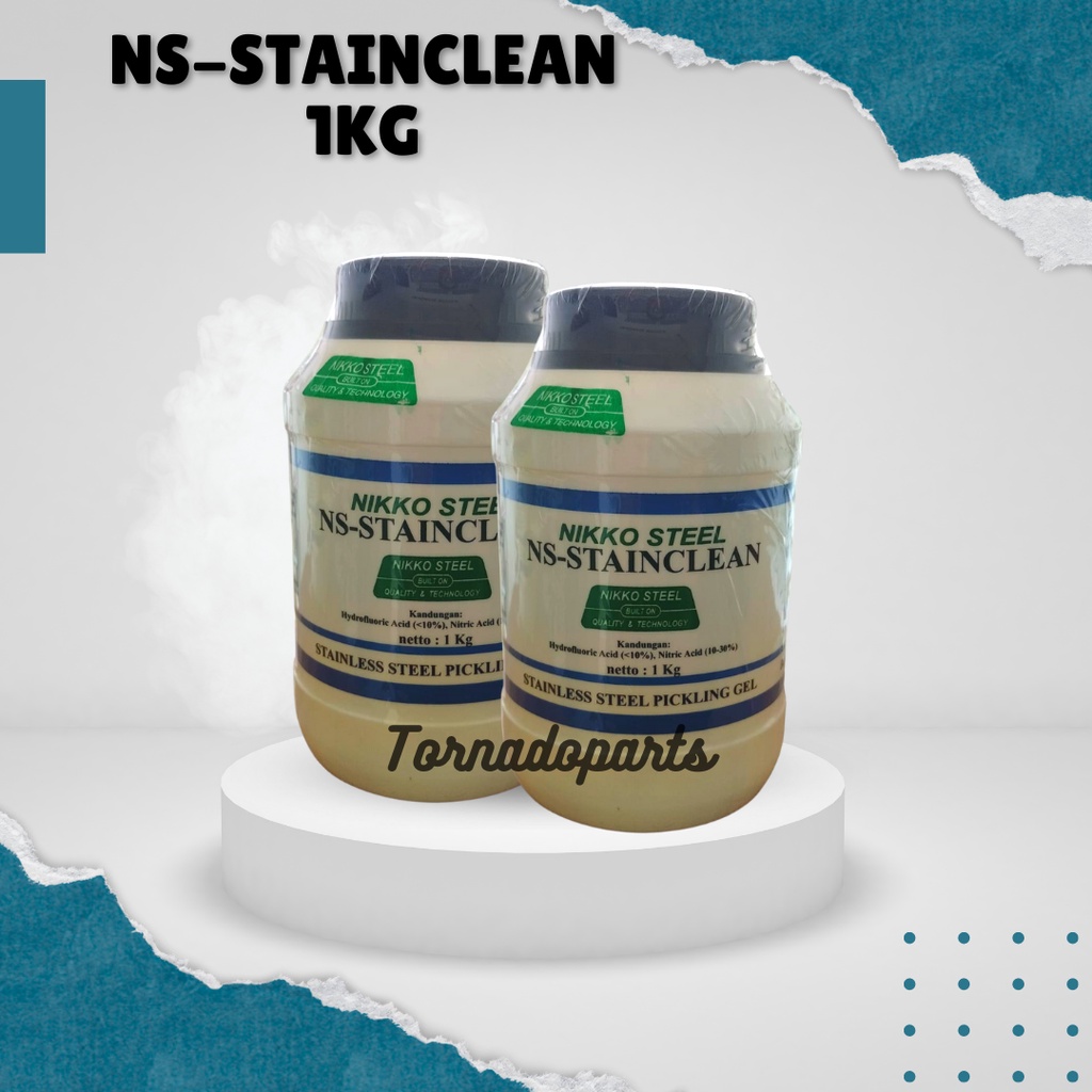 Jual Nikko Steel NS-Stainclean / Gel Pembersih Stainless Steel kemasan ...