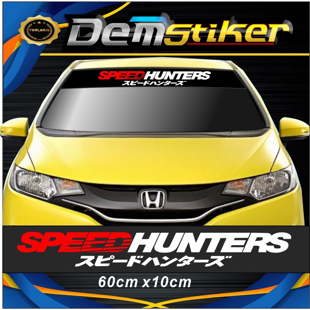 Jual STIKER KACA DEPAN MOBIL SPEEDHUNTER STIKER KEREN | Shopee Indonesia