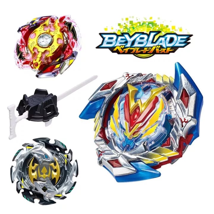 Jual 1 Set Mainan Beyblade Asli Gangsing Master God Power Ultra High ...