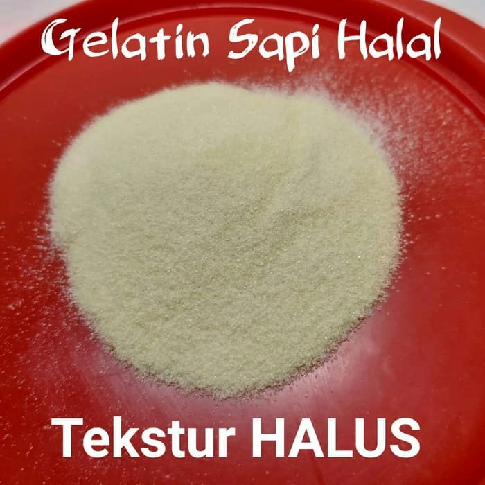 Jual Gelatin Sapi Halal Food dan Pharmaceutical Grade Bloom 250 (1kg ...