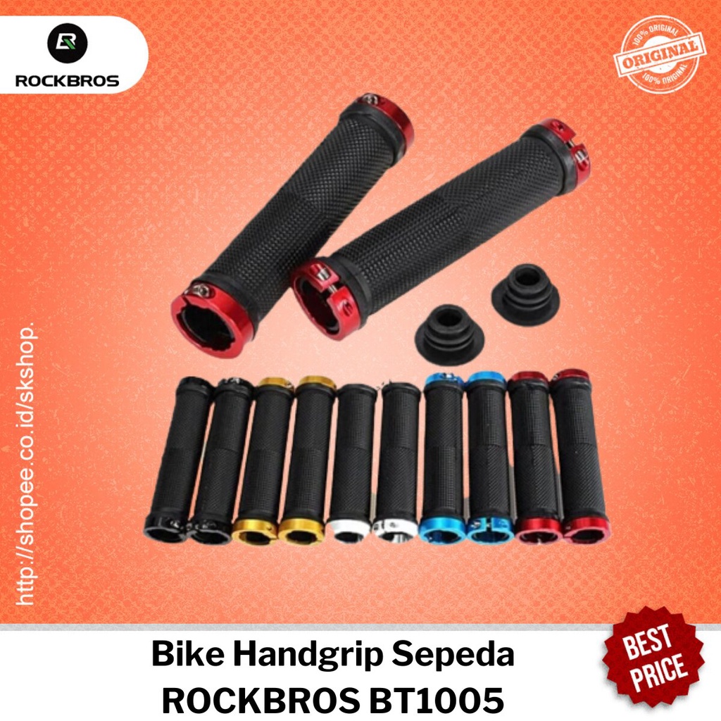 Jual Rockbros BT1005 Bike Hand Grips - Grip Setang Sepeda Lipat MTB ...