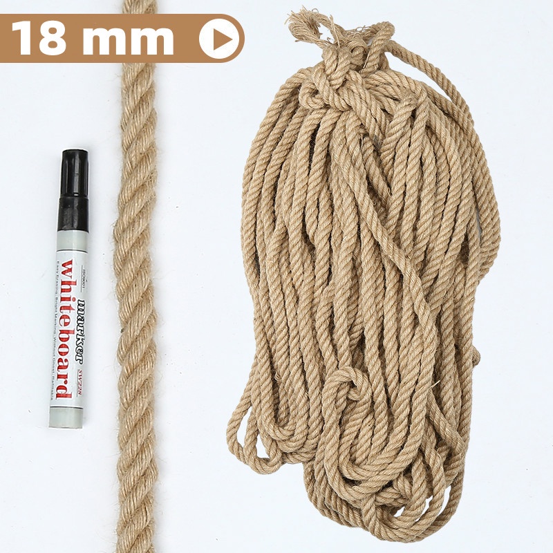 Jual TALI TAMBANG 18mm / TALI RAMI / TALI GONI / HEMP ROPE | Shopee ...