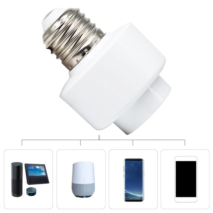 Jual [Smart ] Smart Wifi Light Bulb Socket Lamp Holder E27 [Lamp ...