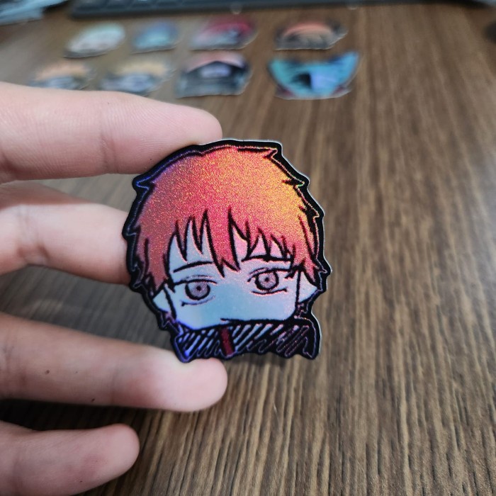 Jual Sticker Hologram Anime - PSH1455 - Naruto Akatsuki - Sasori ...