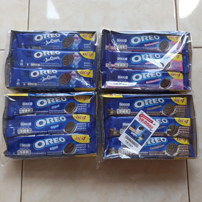 Jual OREO 1 BOX ISI 12 @27gr | Shopee Indonesia