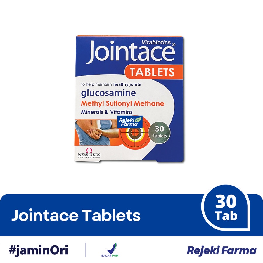 Jual Jointace Tablets 1 Box isi 30 Tablet Joint Ace Glucosamine ...
