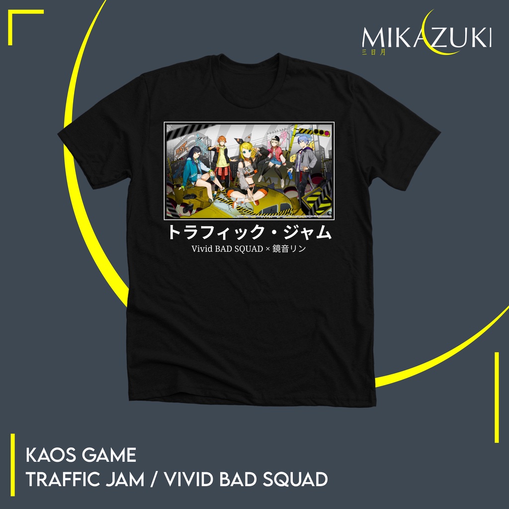 Jual Mikazuki T-Shirt Kaos Game - Traffic Jam / Vivid BAD SQUAD / VBS ...