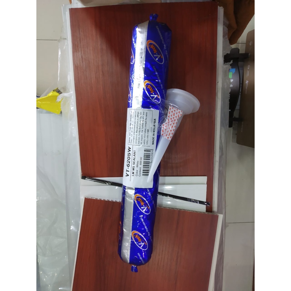 Jual Lem Sika Vtech Lem Wallpanel Sealant Sosis Hybrid Warna Putih ...