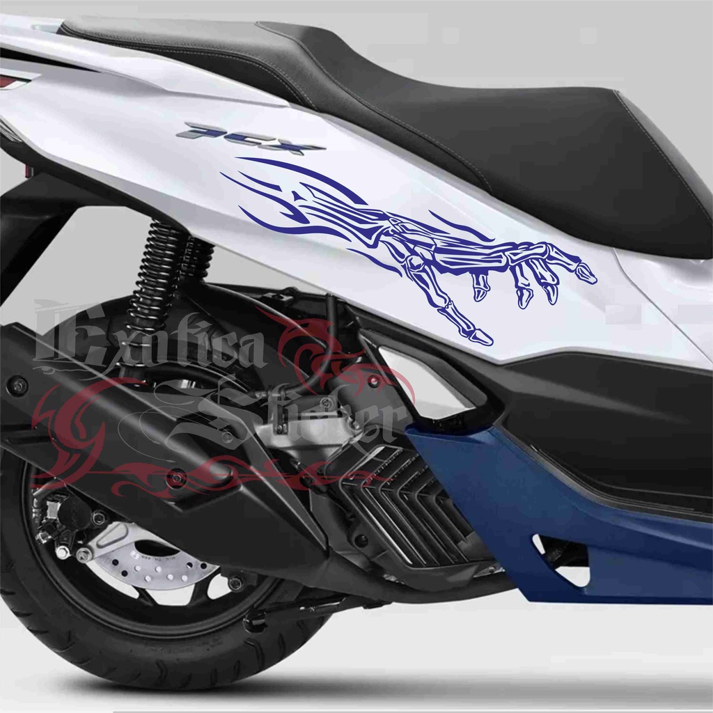 Jual lis body striping motor hand cutting sticker matic scoopy pcx ...