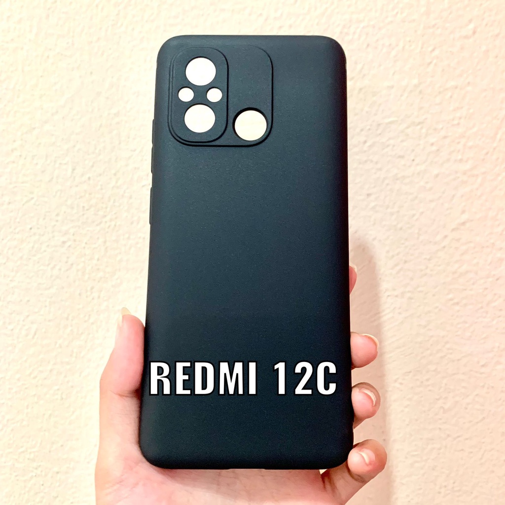Jual NEW Case REDMI 12C Case Black Casing Premium Slim Exellent Cover ...