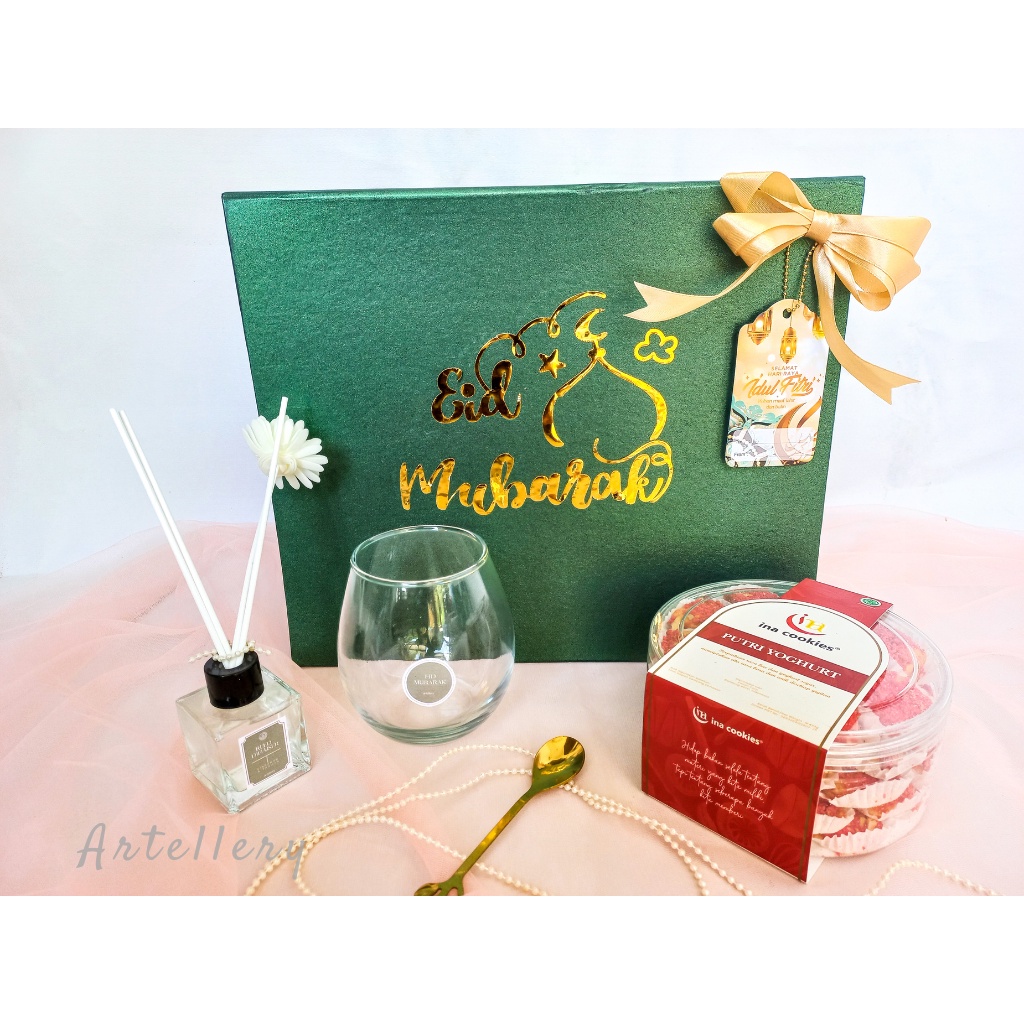Jual Paket Hampers lebaran Eid Mubarak Box Raya 1 by Artellery | Shopee ...