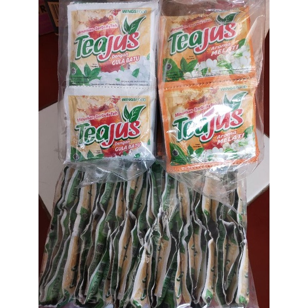 Jual Tea Jus Gula Batu/Melati 7gr 1 pak(6rcg) | Shopee Indonesia