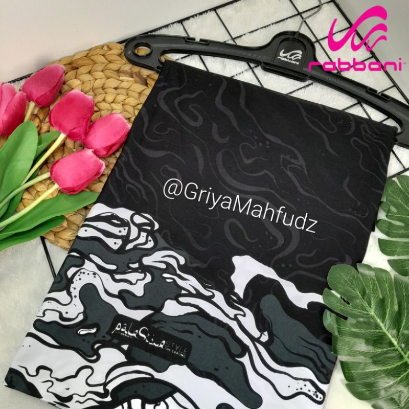 Jual SARUNG RABBANI TERBARU sarung geora 2 sj3 hitam sarung rabbani ...